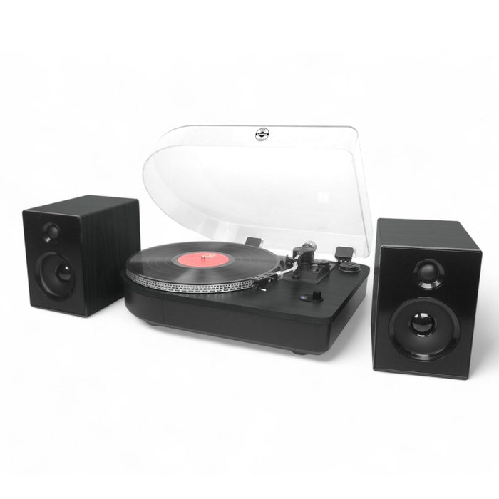 Camden Luxury Record Player with Bluetooth - Black – Steepletone UK LTD